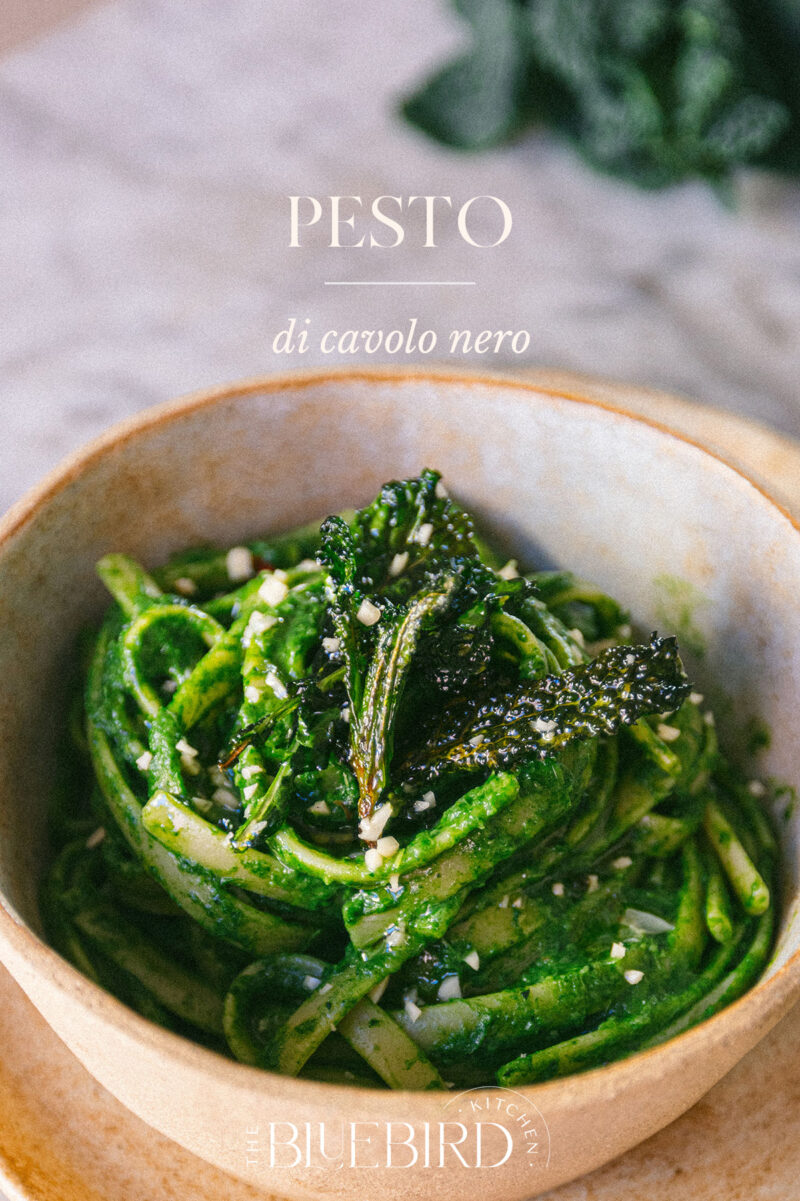 Pesto di cavolo nero • The Bluebird Kitchen
